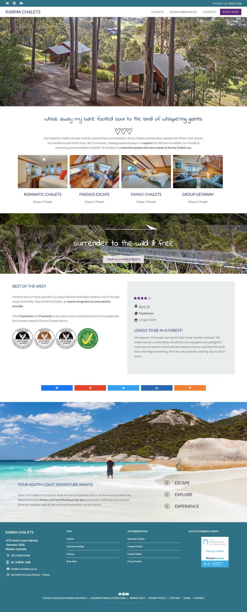 Website design & development in Broome + Western Australia.